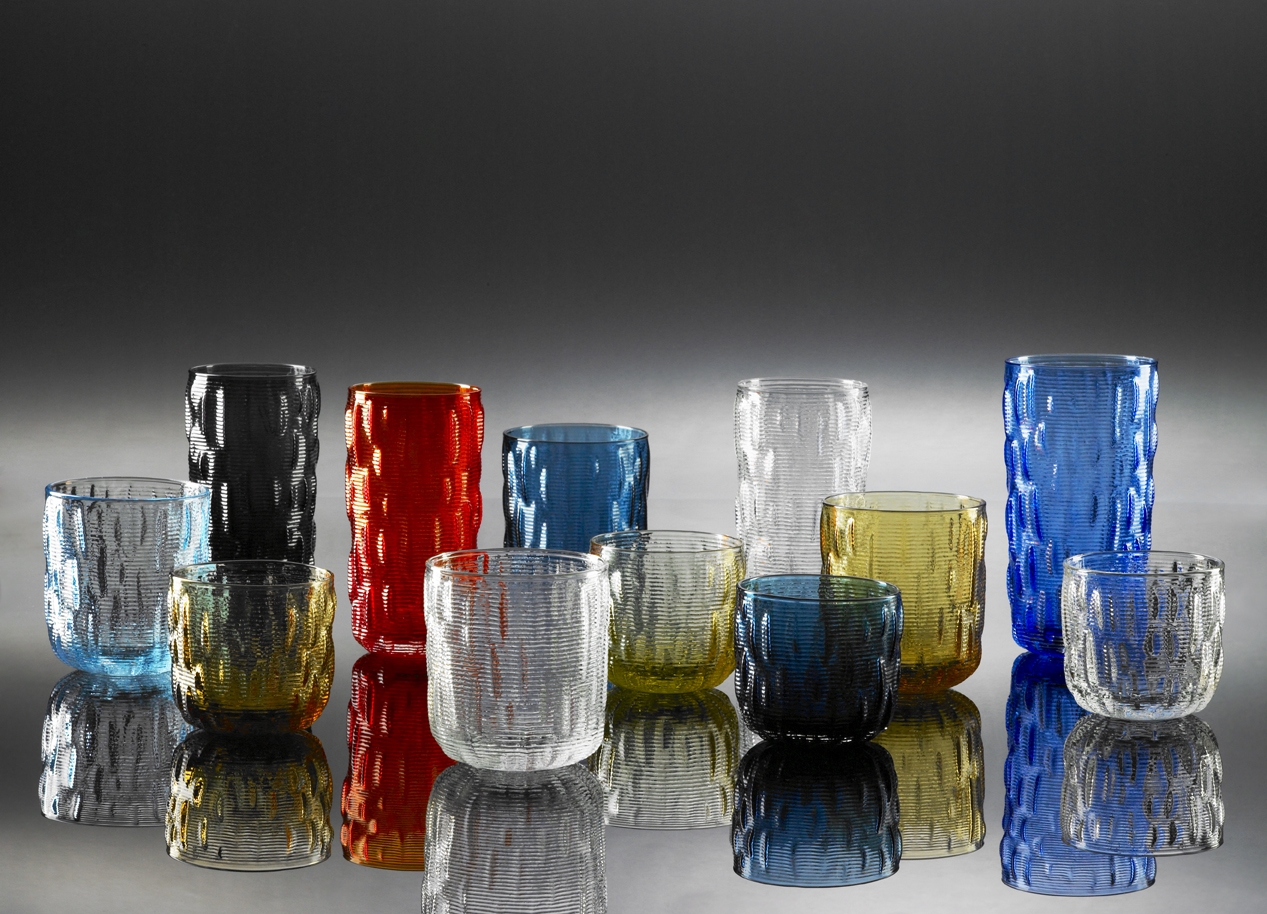 6183B - แก้วน้ำhand made MARA ทรงเตี้ย - AKANEKShopping